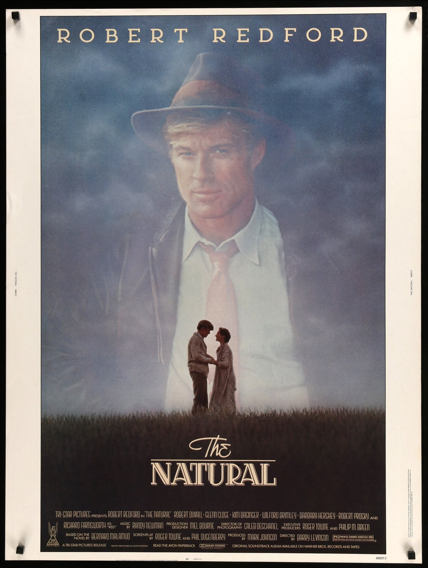 The Natural (1984) Original Thirty by Forty Movie Poster - Original ...