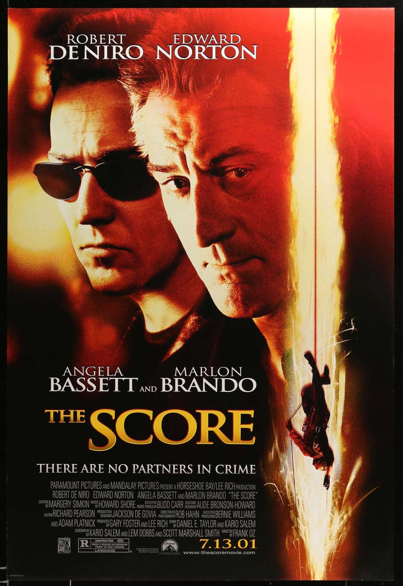 Score (2001) Original One-Sheet Movie Poster - Original Film Art ...