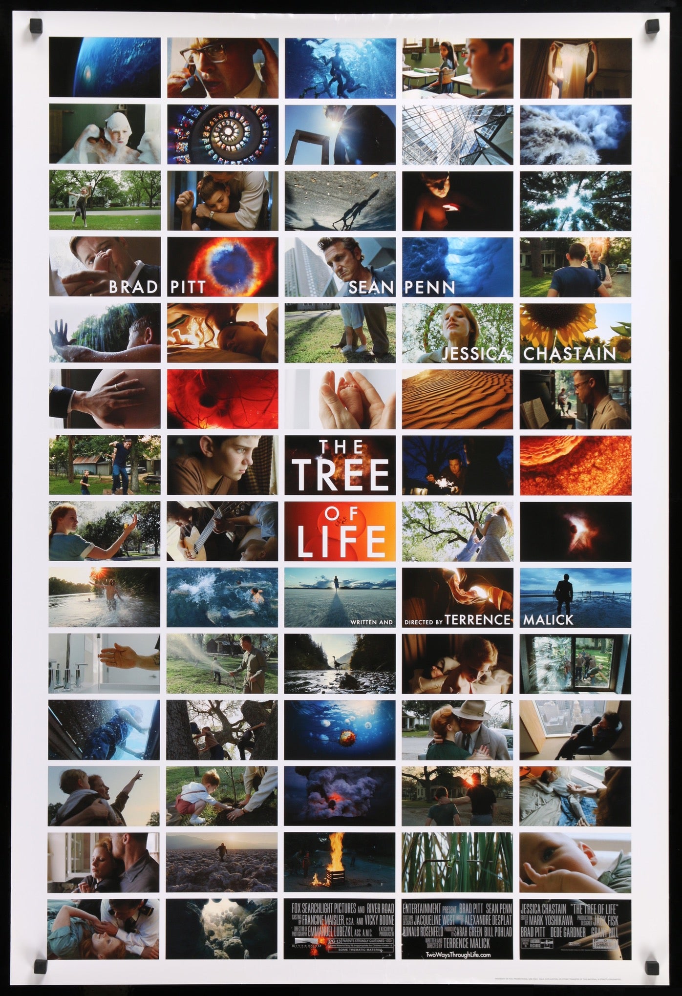 The Tree of Life (2011) Original One-Sheet Movie Poster - Original Film ...