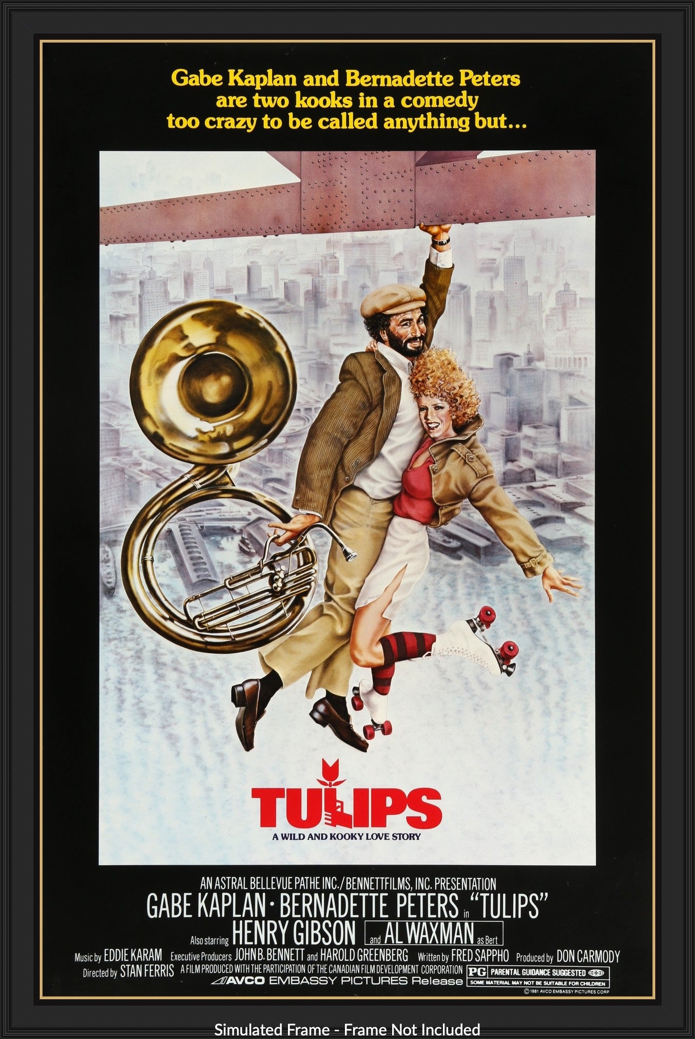Tulips (1981) Original One-Sheet Movie Poster - Original Film Art - Vintage Movie Posters