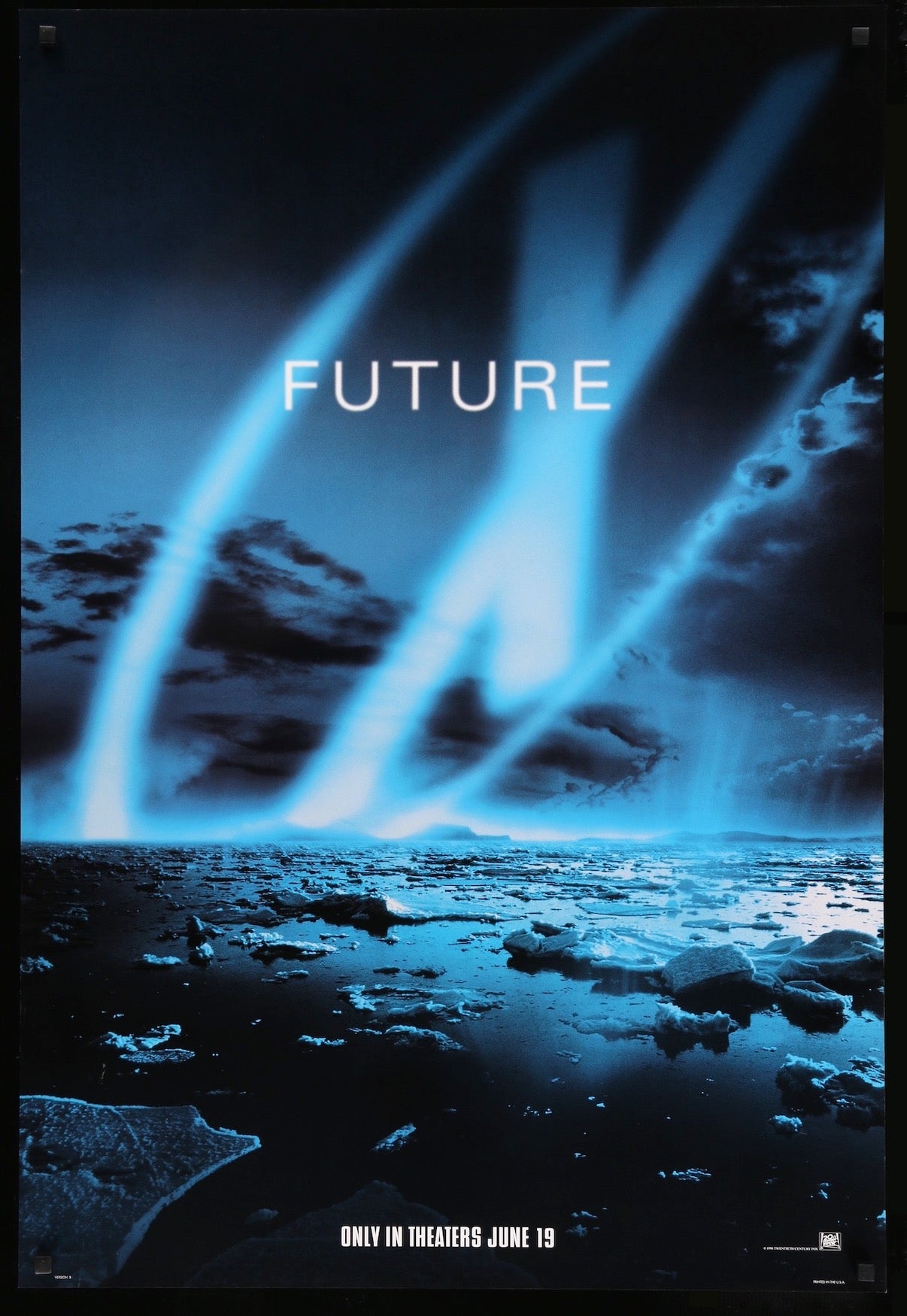 X-Files: Fight the Future (1998) Original One-Sheet Movie Poster ...