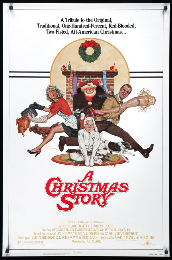 A Christmas Story (1983) Original One-Sheet Movie Poster - Original ...