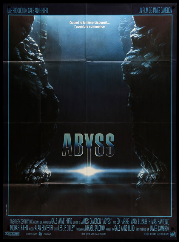 The Abyss (1989) Original French Grande Movie Poster - Original Film ...