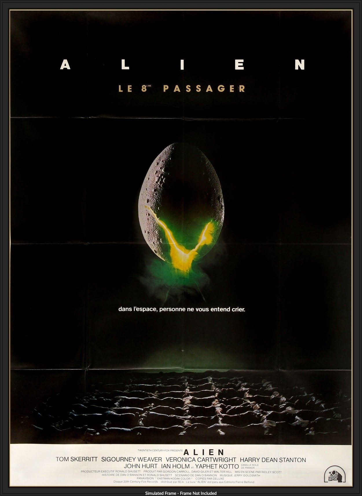 Alien (1979) Original French Grande Movie Poster - Original Film Art ...