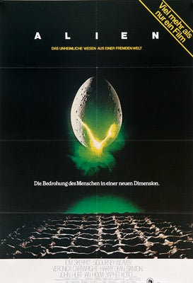 Alien (1979) Original One-Sheet Teaser Movie Poster - Original Film Art ...