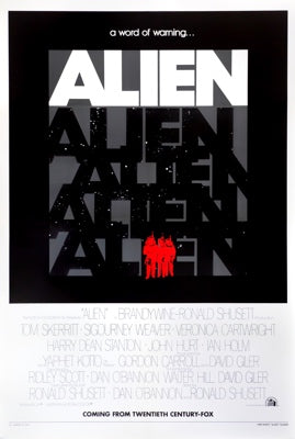 Alien 3 (1992) Original One-Sheet Teaser Movie Poster - Original Film ...