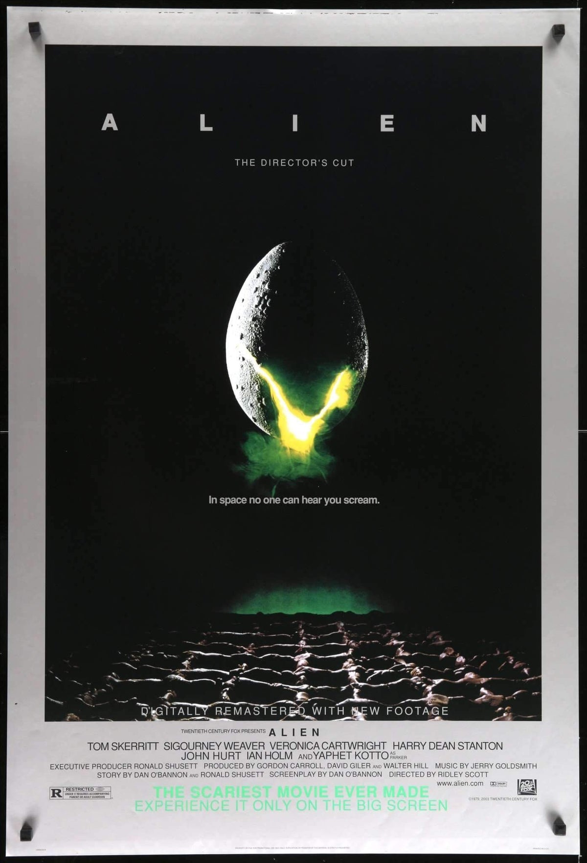 Alien (1979) - Original R03 One-Sheet Movie Poster - 27" x 40 ...