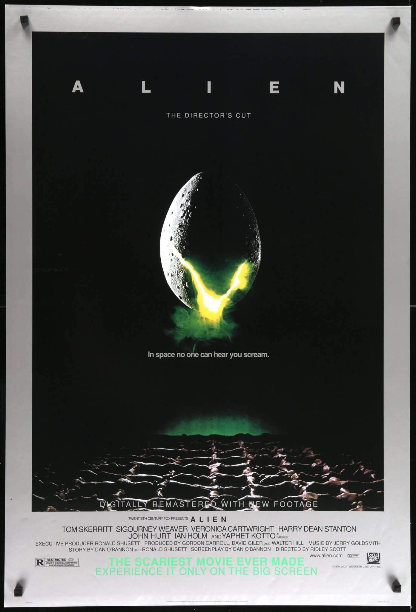 Alien (1979) - Original R03 One-Sheet Movie Poster - 27" x 40 ...