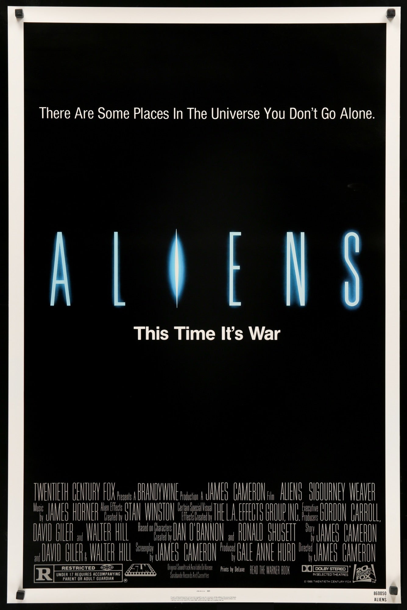 Aliens (1986) Original One-Sheet Movie Poster - Original Film Art ...