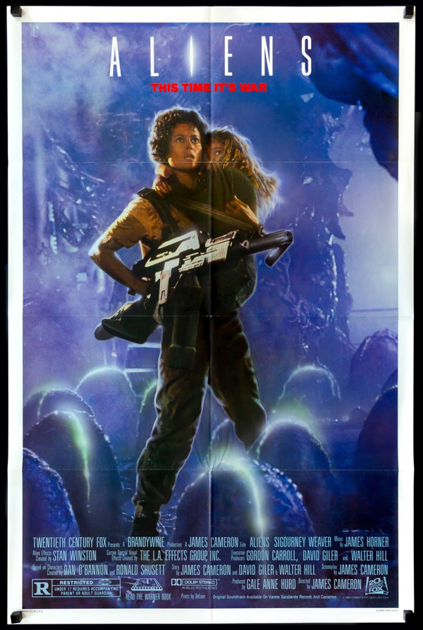 Aliens (1986) Original One-Sheet Movie Poster - Original Film Art ...