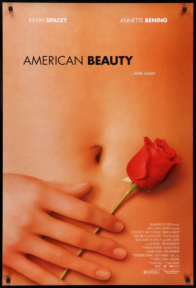 American Beauty 1999 Original One Sheet Movie Poster Original Film