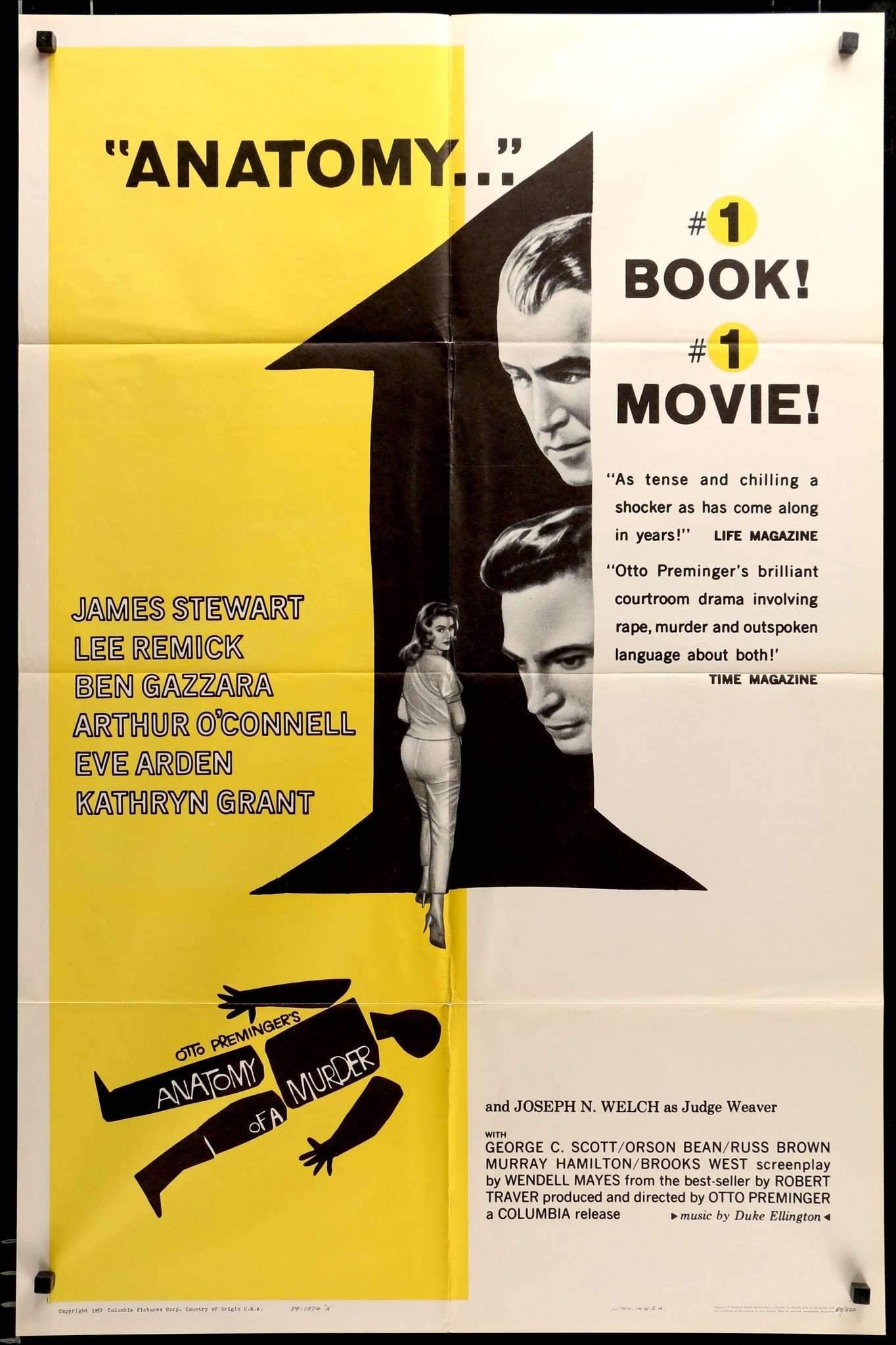 Anatomy Of A Murder Saul Bass