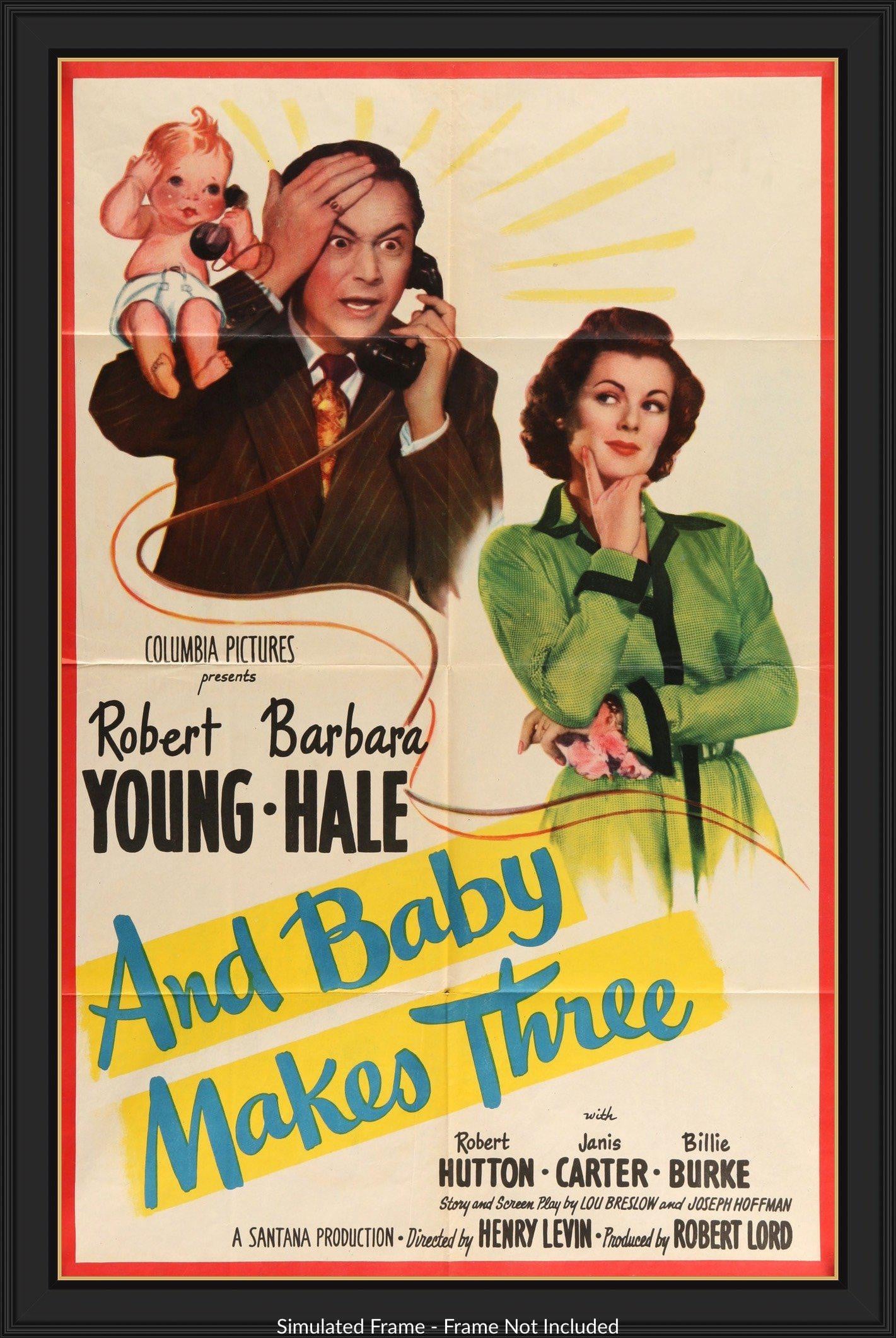 And Baby Makes Three (1949) Original One-Sheet Movie Poster - Original ...