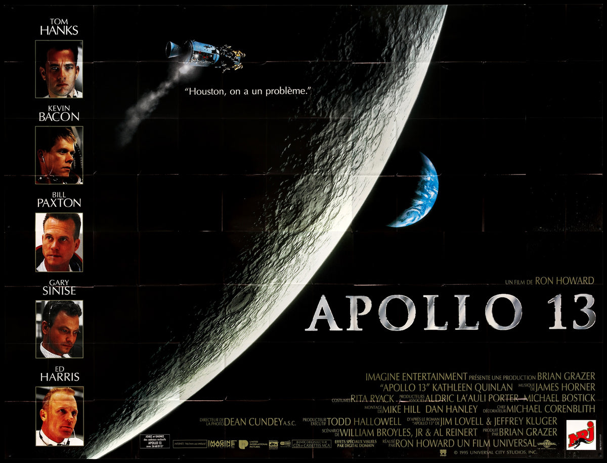 Apollo 13 (1995) Original French 8 Panel Movie Poster - Original Film ...