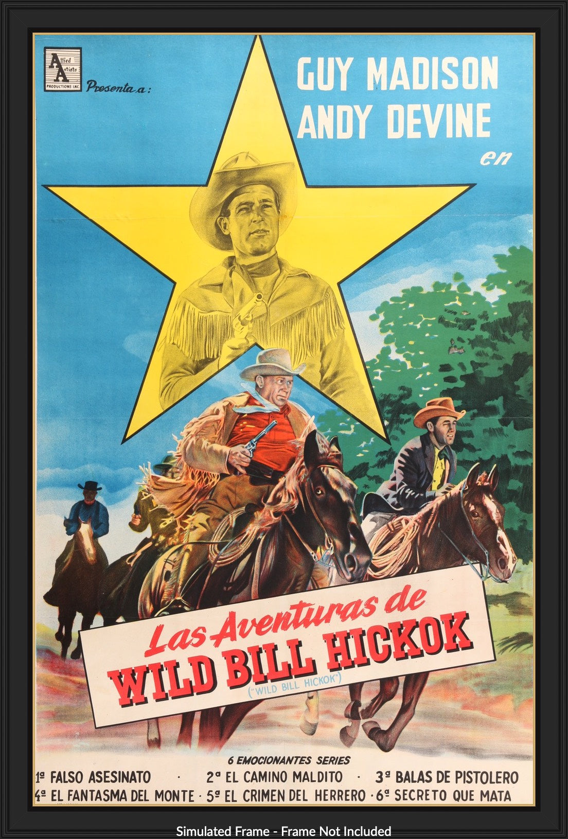 Wild Bill Hickok Wanted Poster