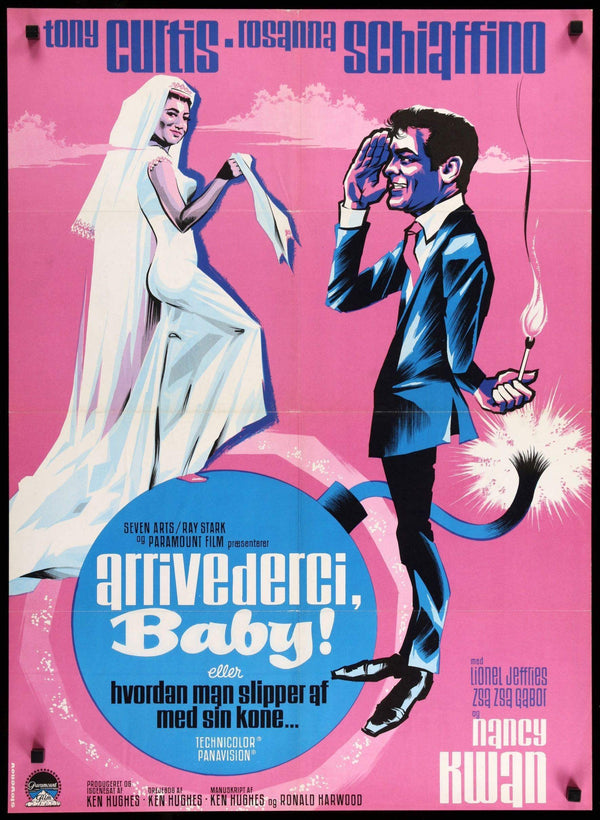 ¡Arrivederci, bebé! (1966) póster de película danesa original - Original Film Art - Vintage ...
