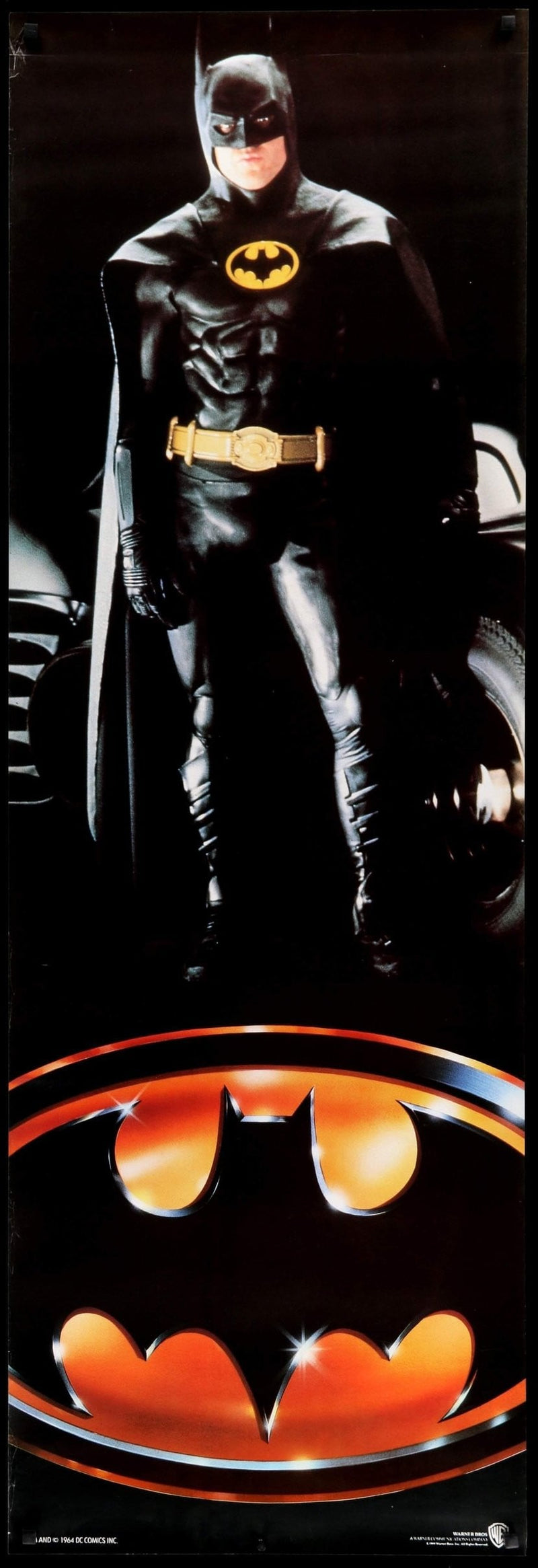 Batman (1989) Original Door Panel Movie Poster - Original Film Art ...