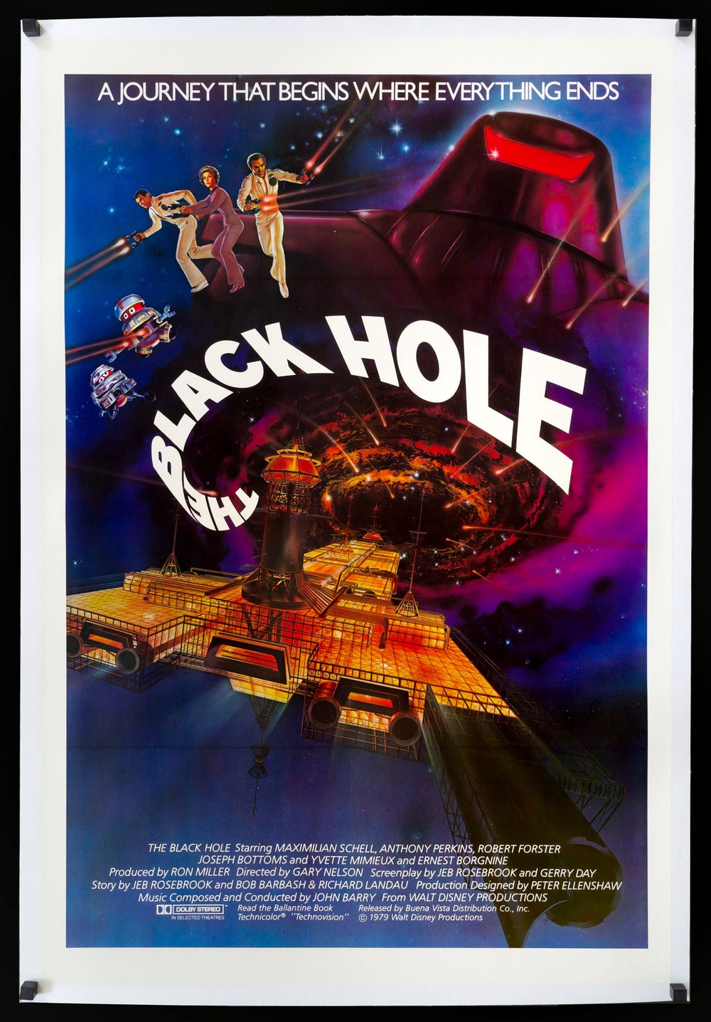 The Black Hole (1979) Original International One-Sheet Movie Poster ...