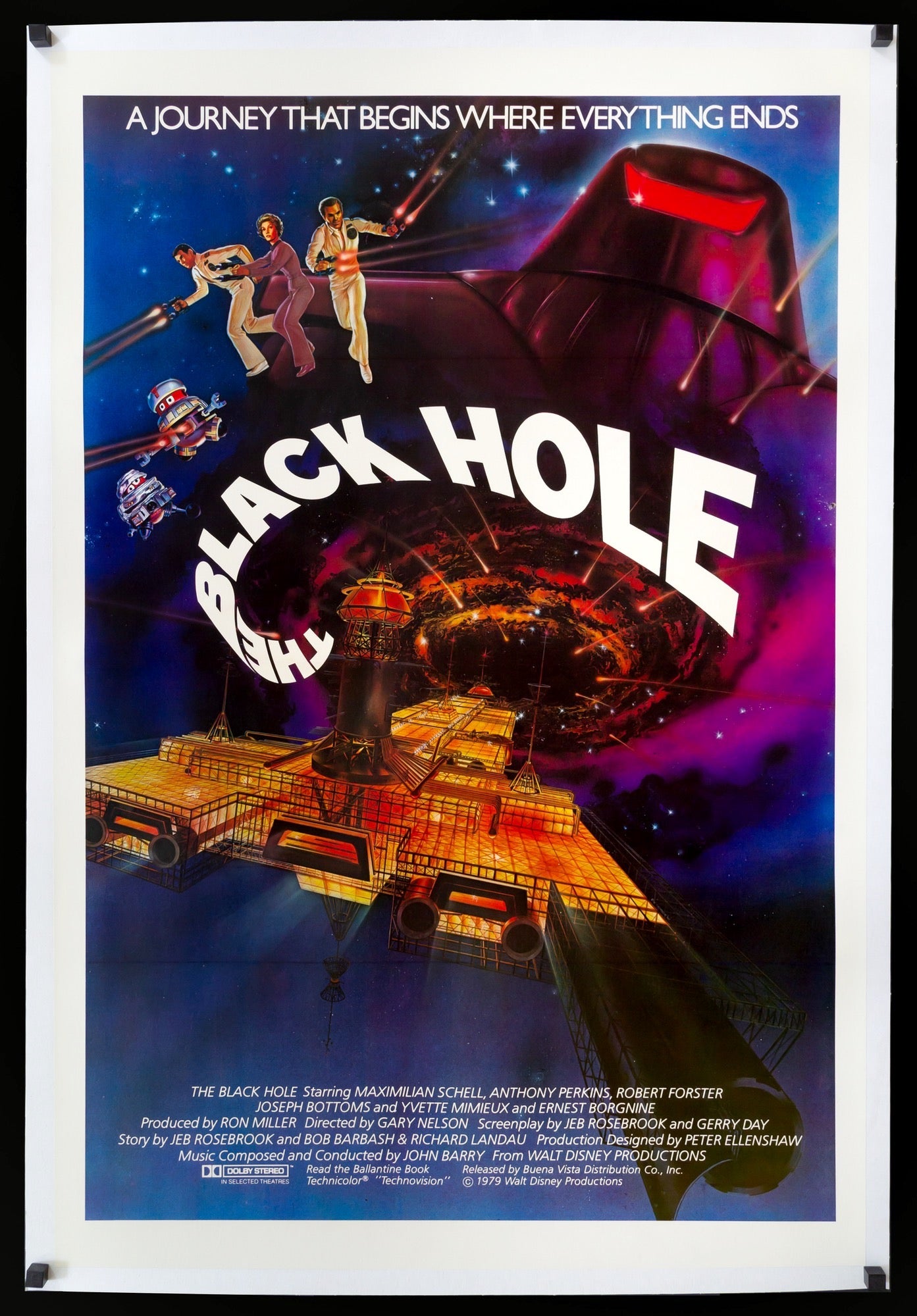 The Black Hole (1979) Original International One-Sheet Movie Poster ...