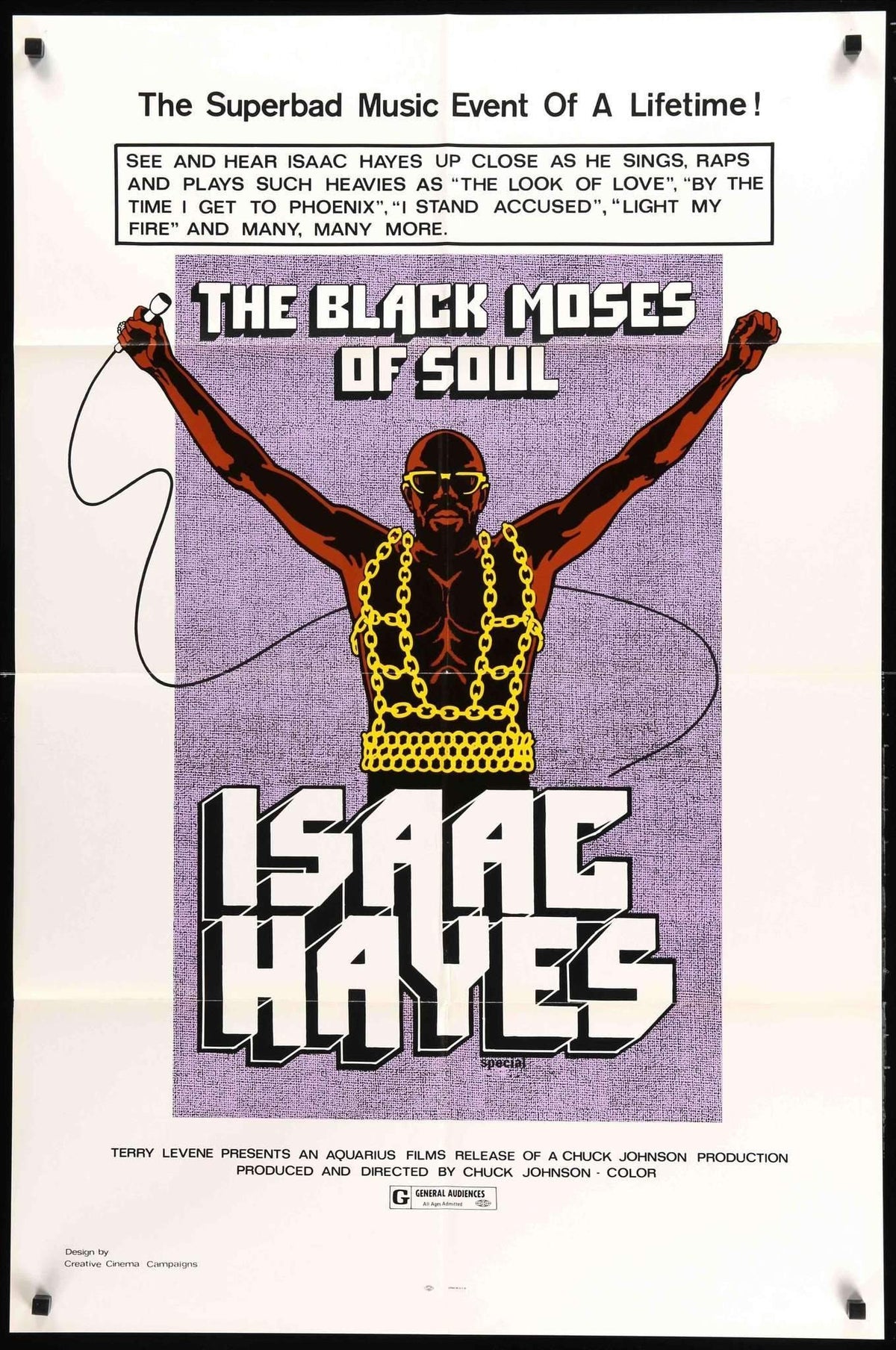 Black Moses of Soul (1973) Original One-Sheet Movie Poster - Original ...