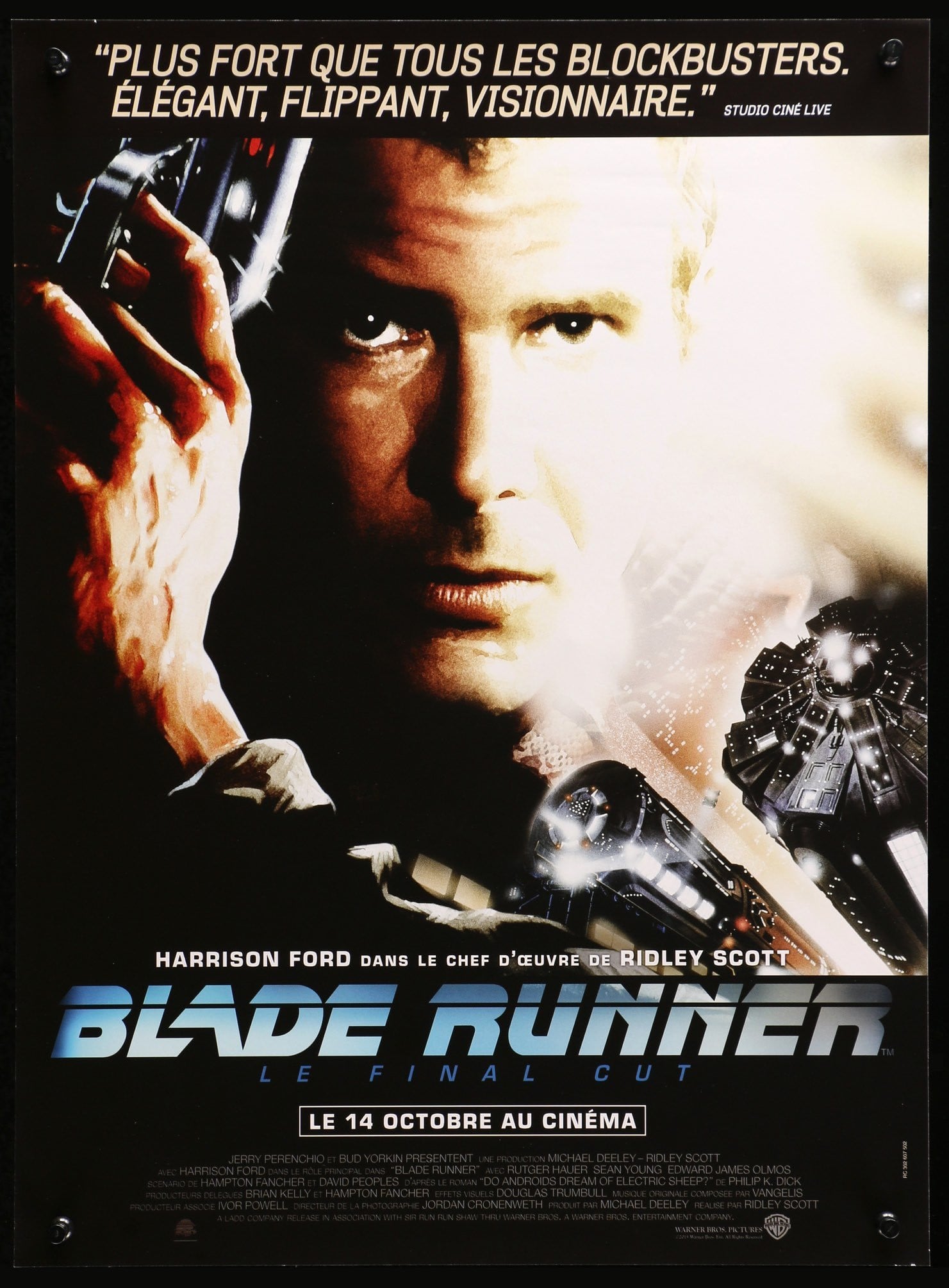 Blade Runner (1982) Original R2015 French Movie Poster - Original Film ...