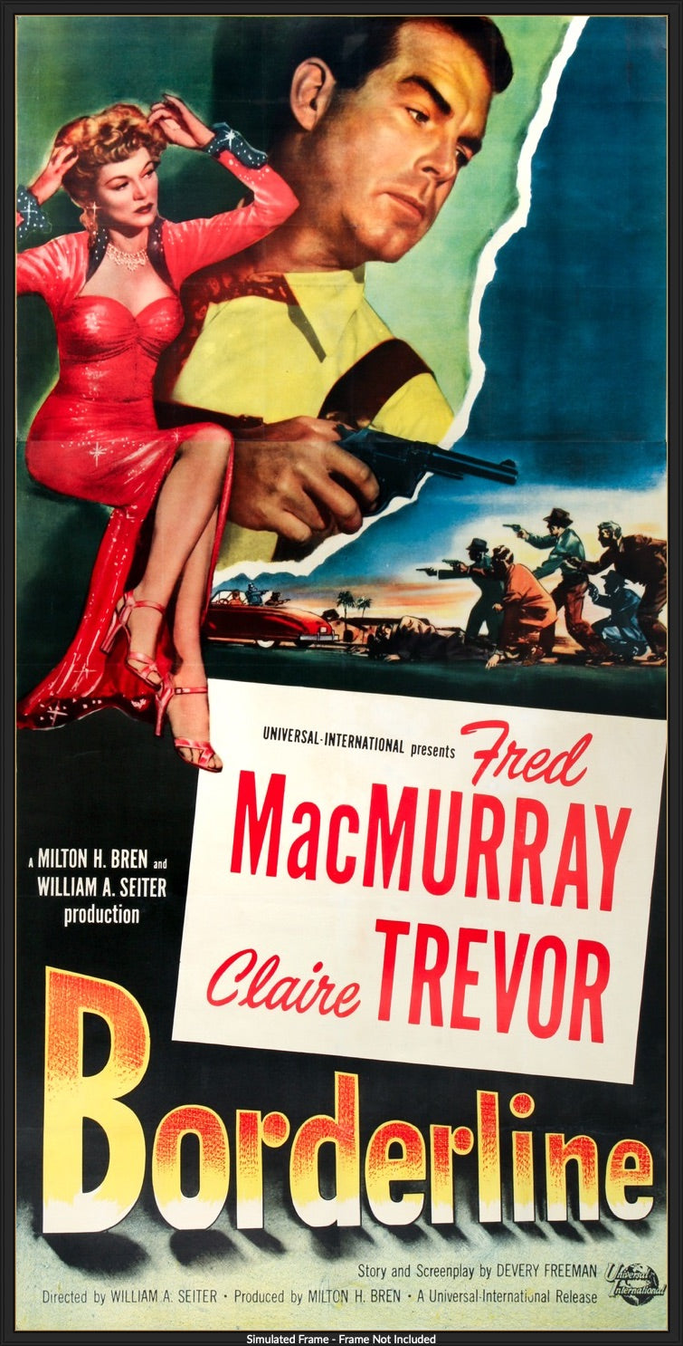 Borderline (1950) Original Three-Sheet Movie Poster - Original Film Art ...