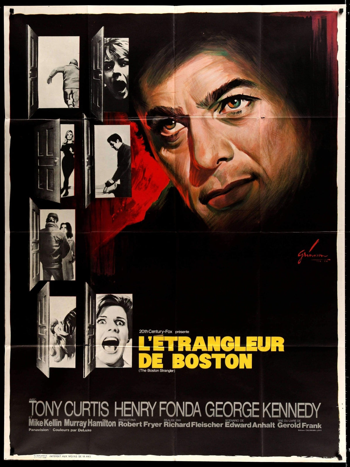 The Boston Strangler (1968) Original French Grande Movie Poster ...