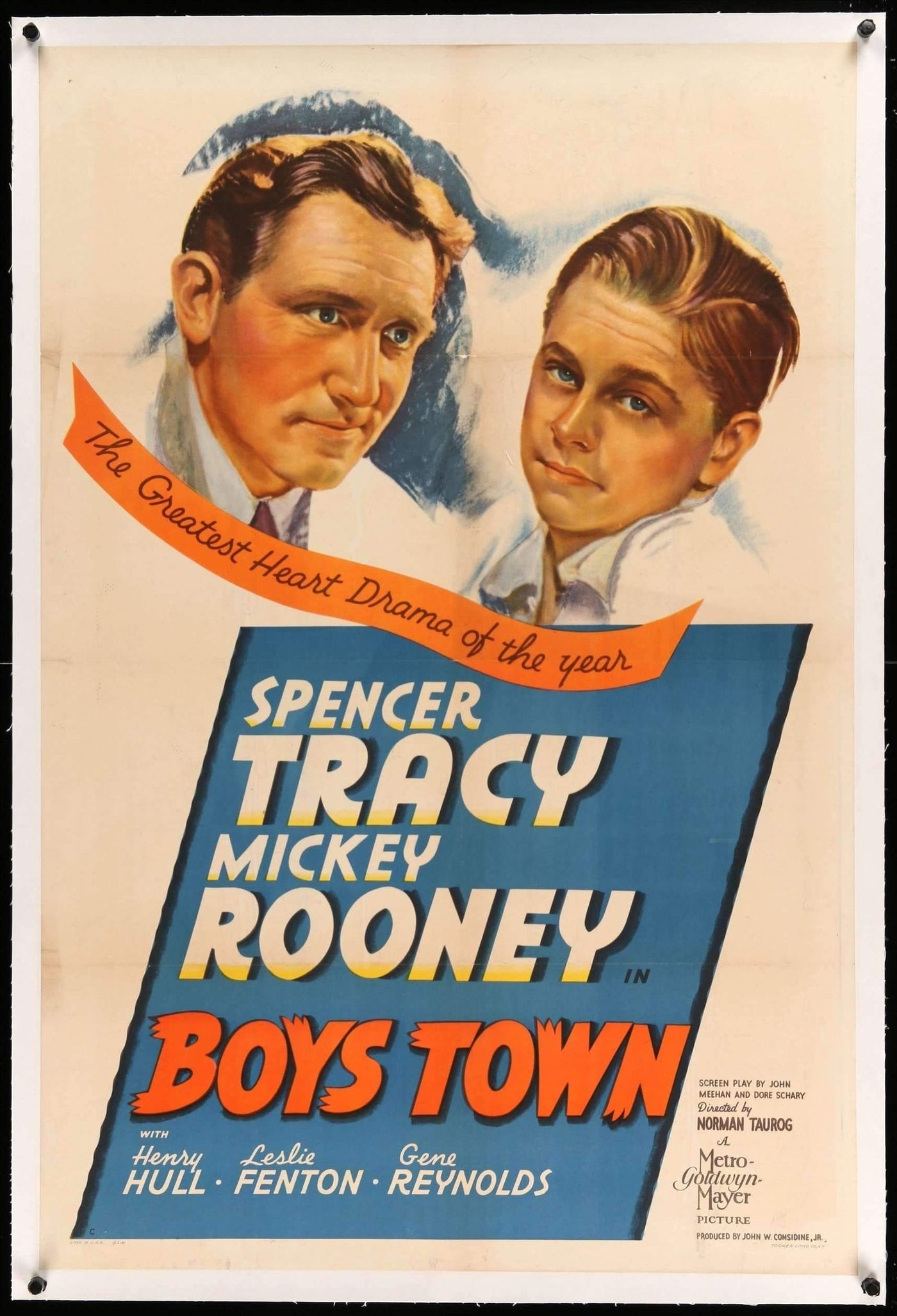 Boys Town (1938) Original One-Sheet Movie Poster - Original Film Art ...