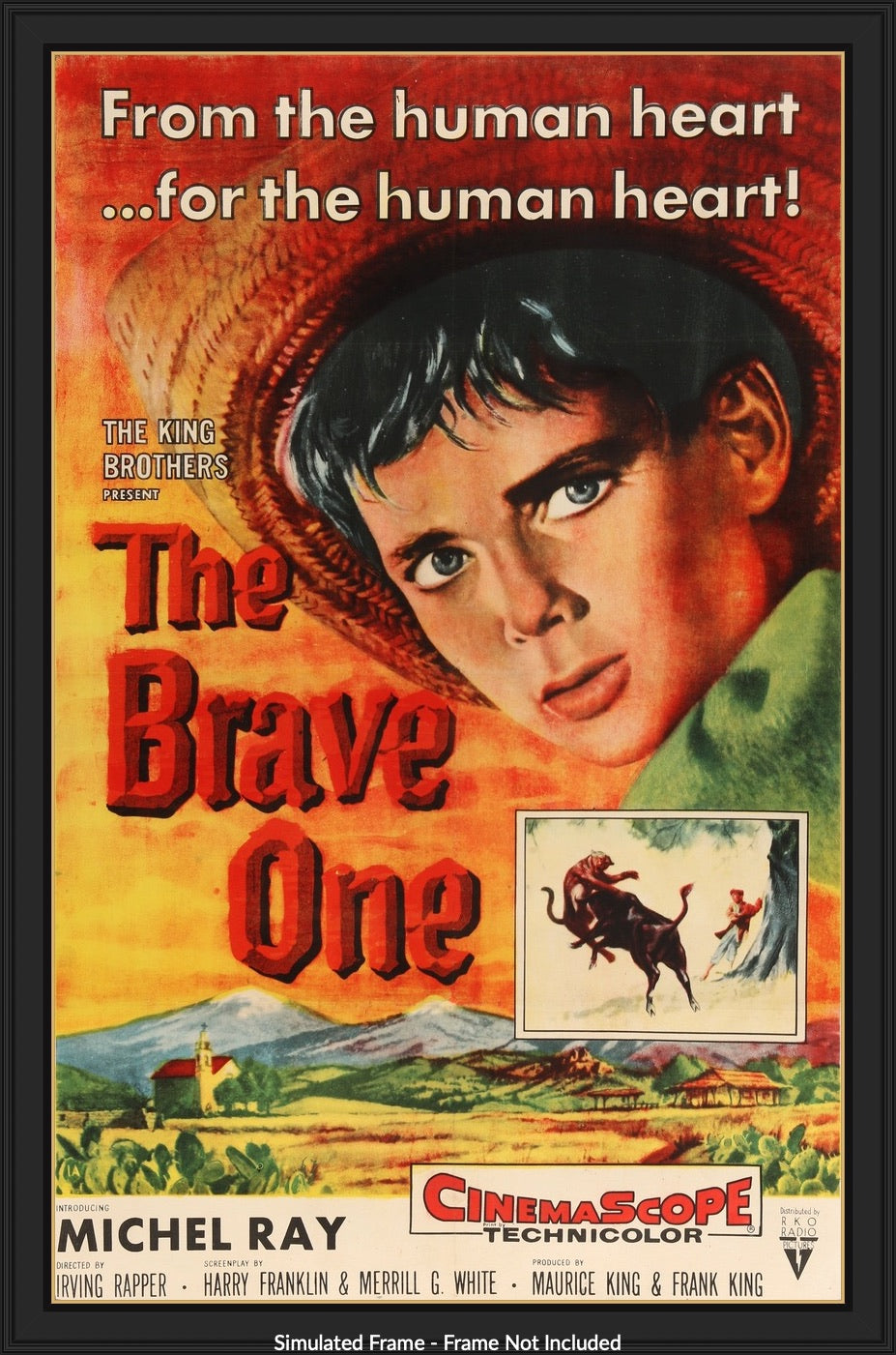 The Brave One (1956) Original One-Sheet Movie Poster - Original Film ...