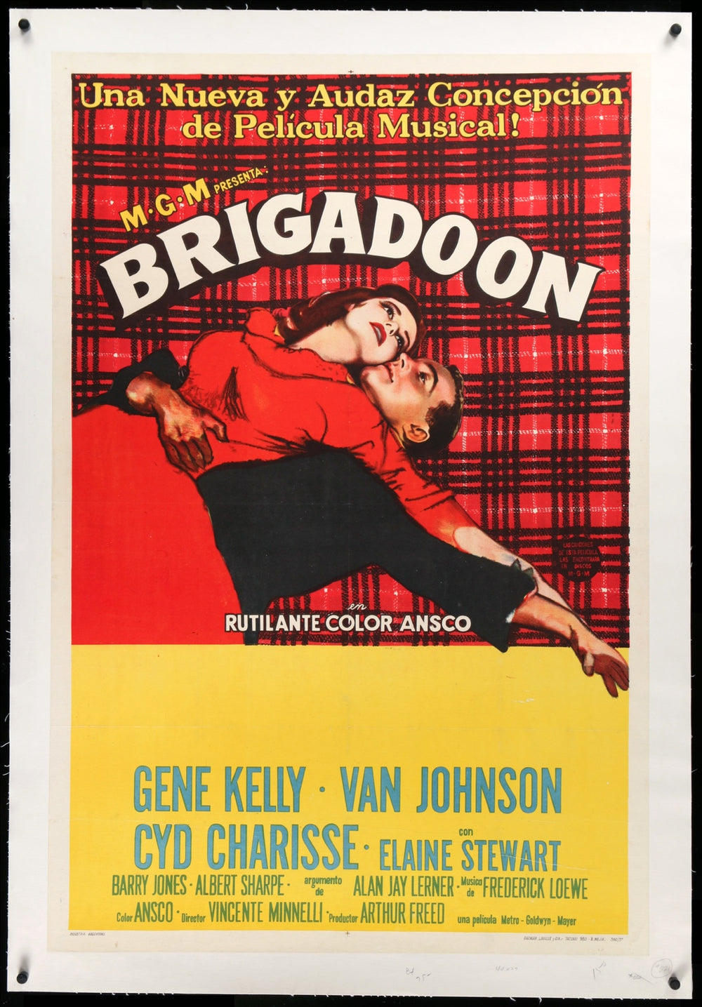 Brigadoon (1954) Original One-Sheet Movie Poster - Original Film Art ...
