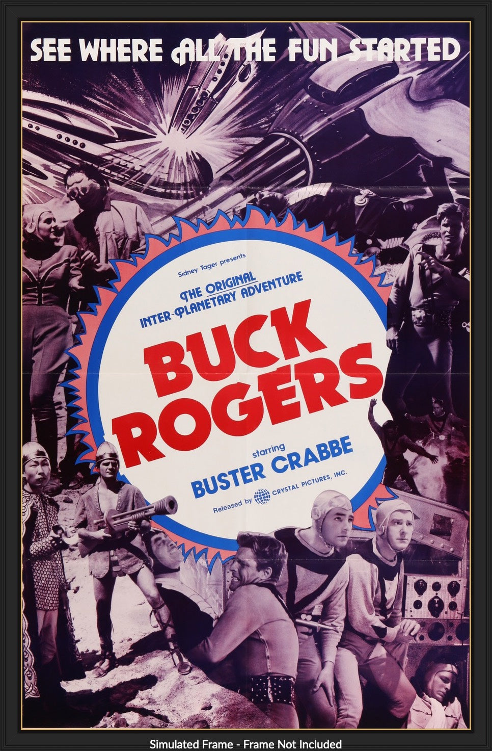 Buck Rogers (1939) Original R1966 One-Sheet Movie Poster - Original ...
