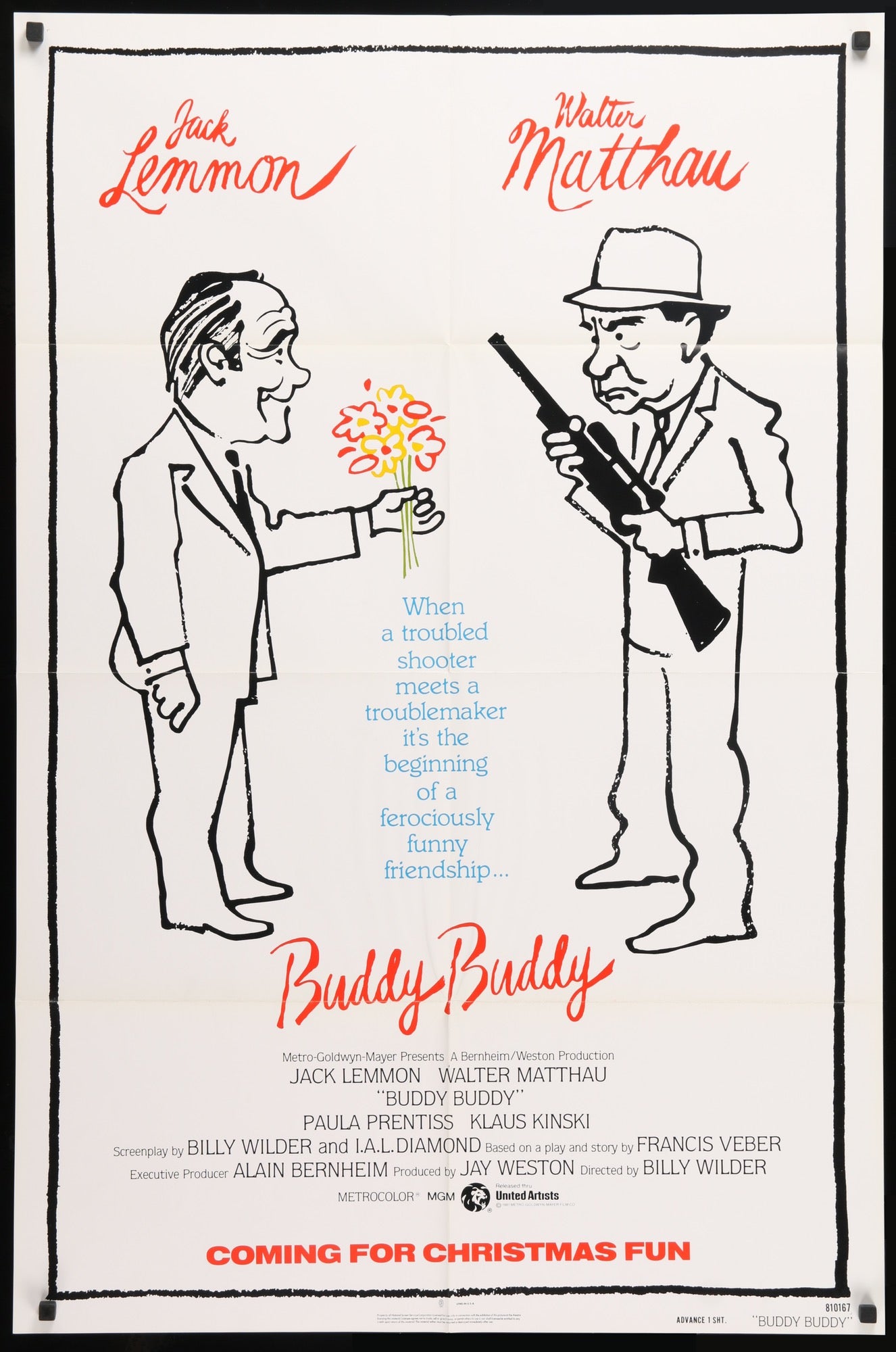 Buddy Buddy (1981) Original One-Sheet Movie Poster - Original Film Art ...
