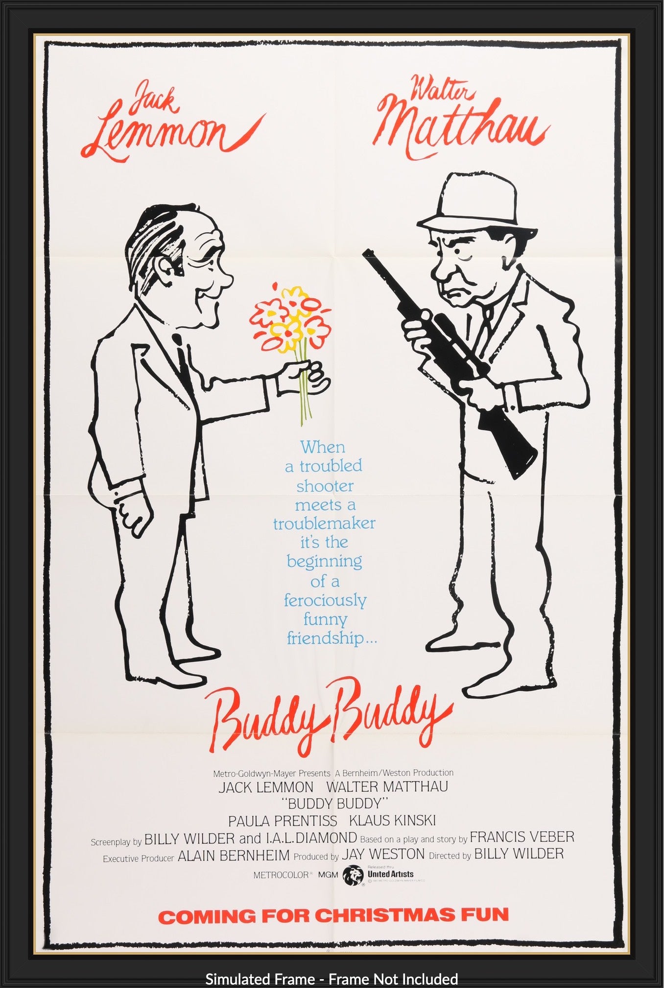 Buddy Buddy (1981) Original One-Sheet Movie Poster - Original Film Art ...