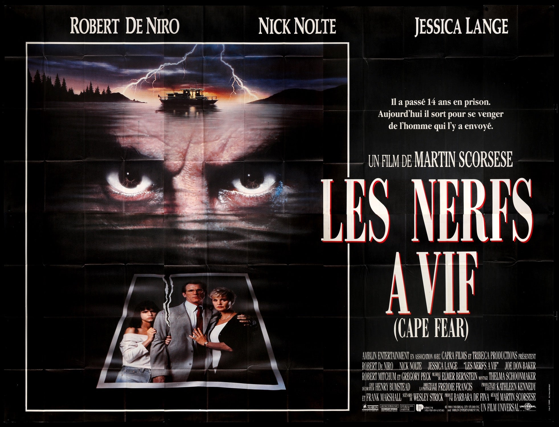 Cape Fear 1991 Poster Apple Announces 'Cape Fear' Series Starring