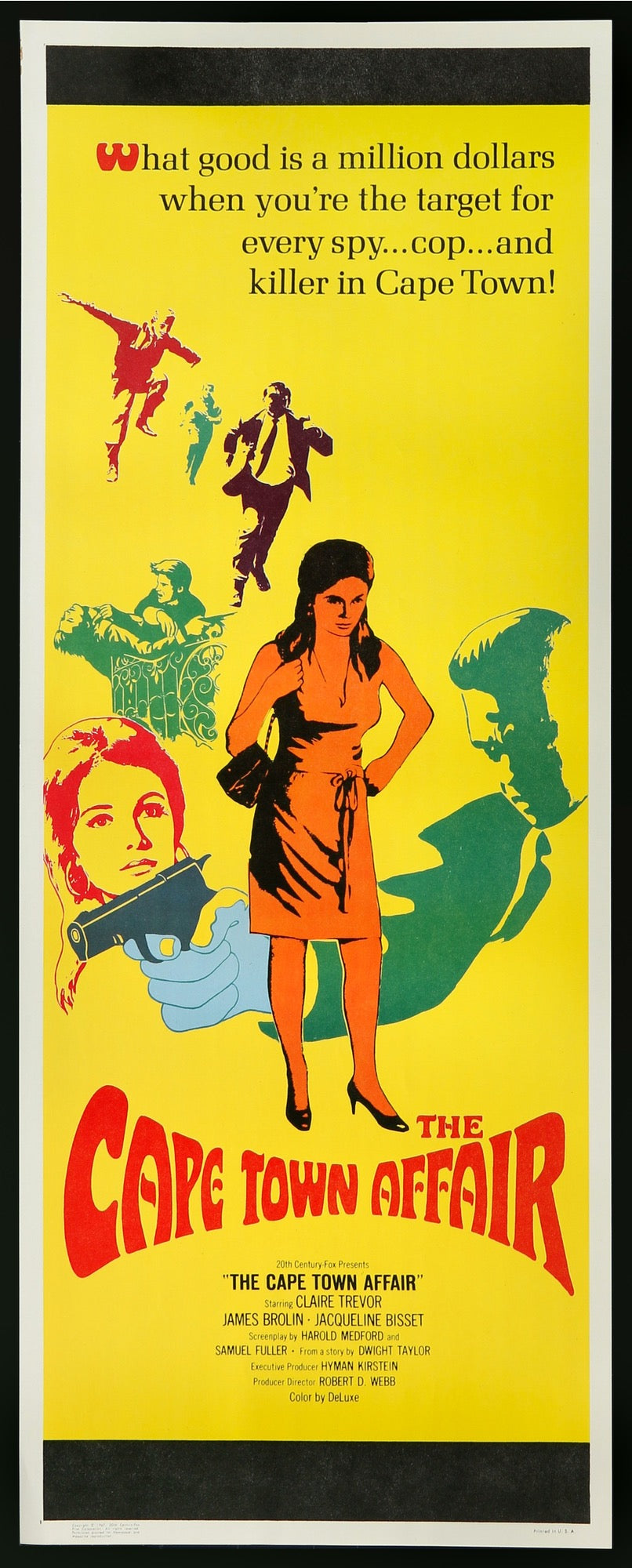 The Cape Town Affair (1967) Original Insert Movie Poster - Original ...