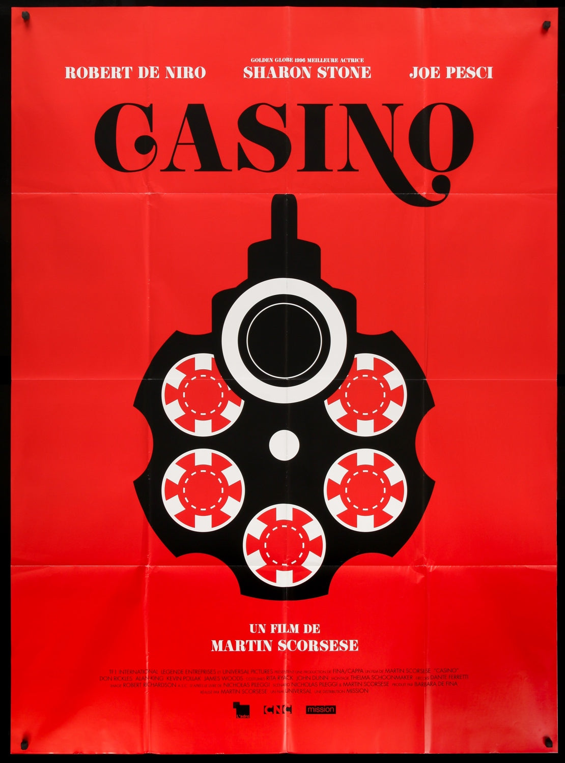 Casino (1995) Original R2015 French Grande Movie Poster - Original Film ...