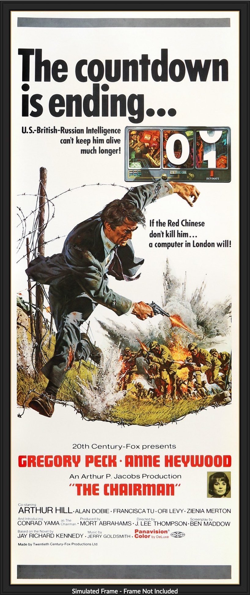 The Chairman (1969) Original Insert Movie Poster - Original Film Art ...
