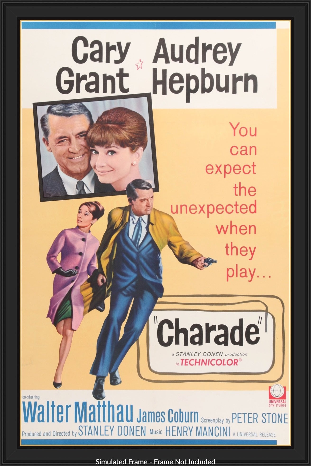 Charade (1963) Original One-Sheet Movie Poster - Original Film Art ...