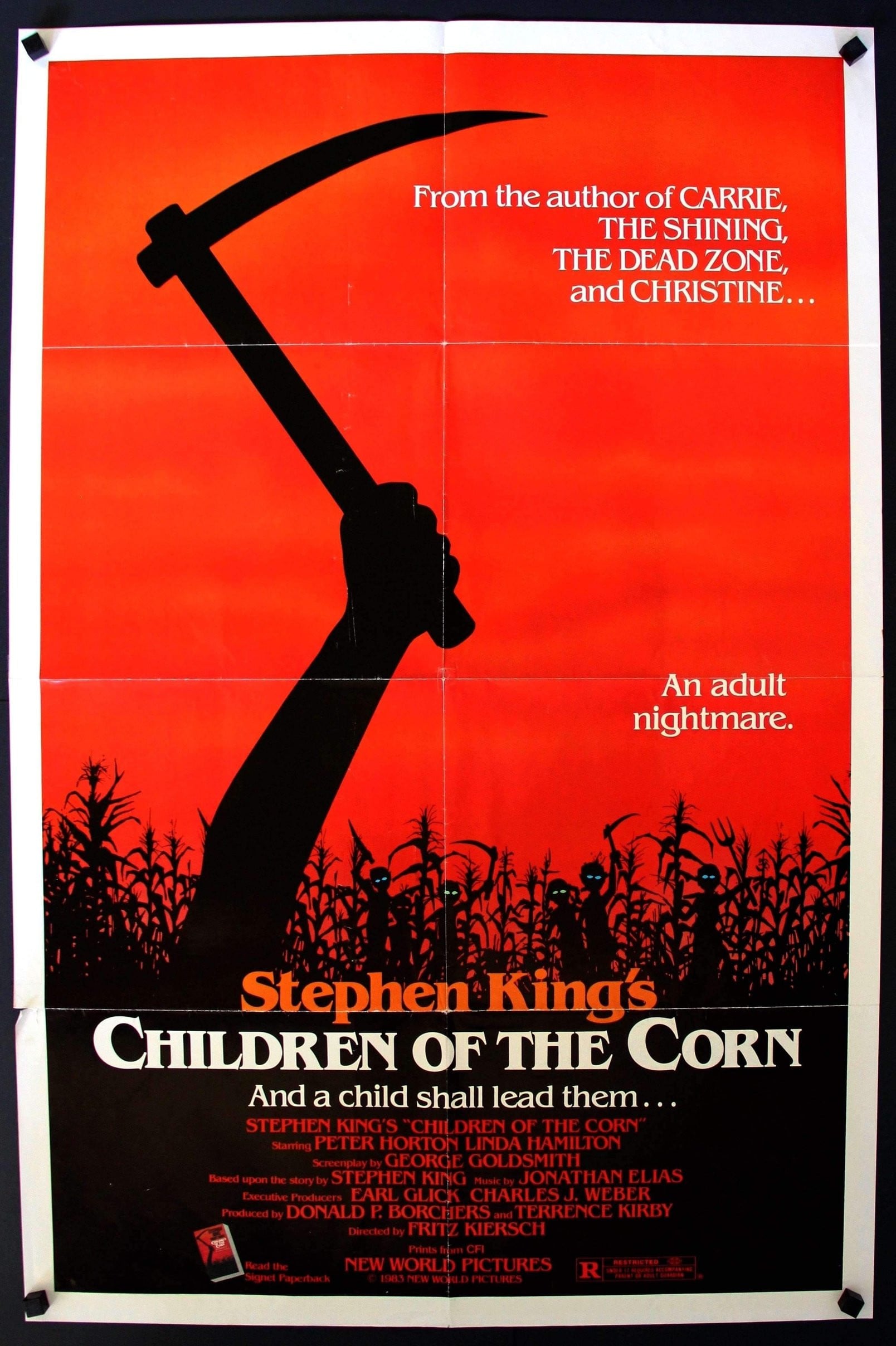 Children of the Corn (1986) Original One Sheet Movie Poster - 27" x 41 ...