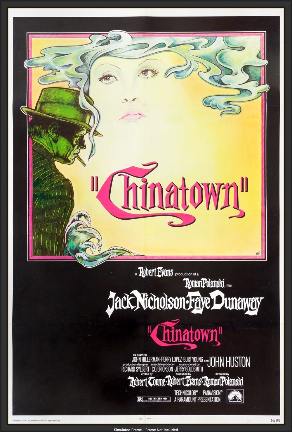 Chinatown (1974) Original One-Sheet Movie Poster - Original Film Art ...
