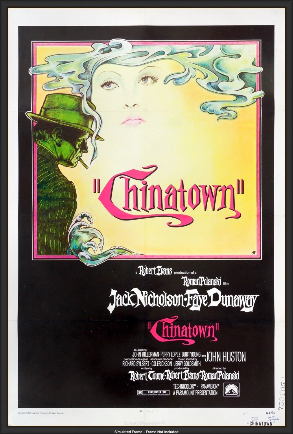 Chinatown (1974) Original One-Sheet Movie Poster - Original Film Art ...