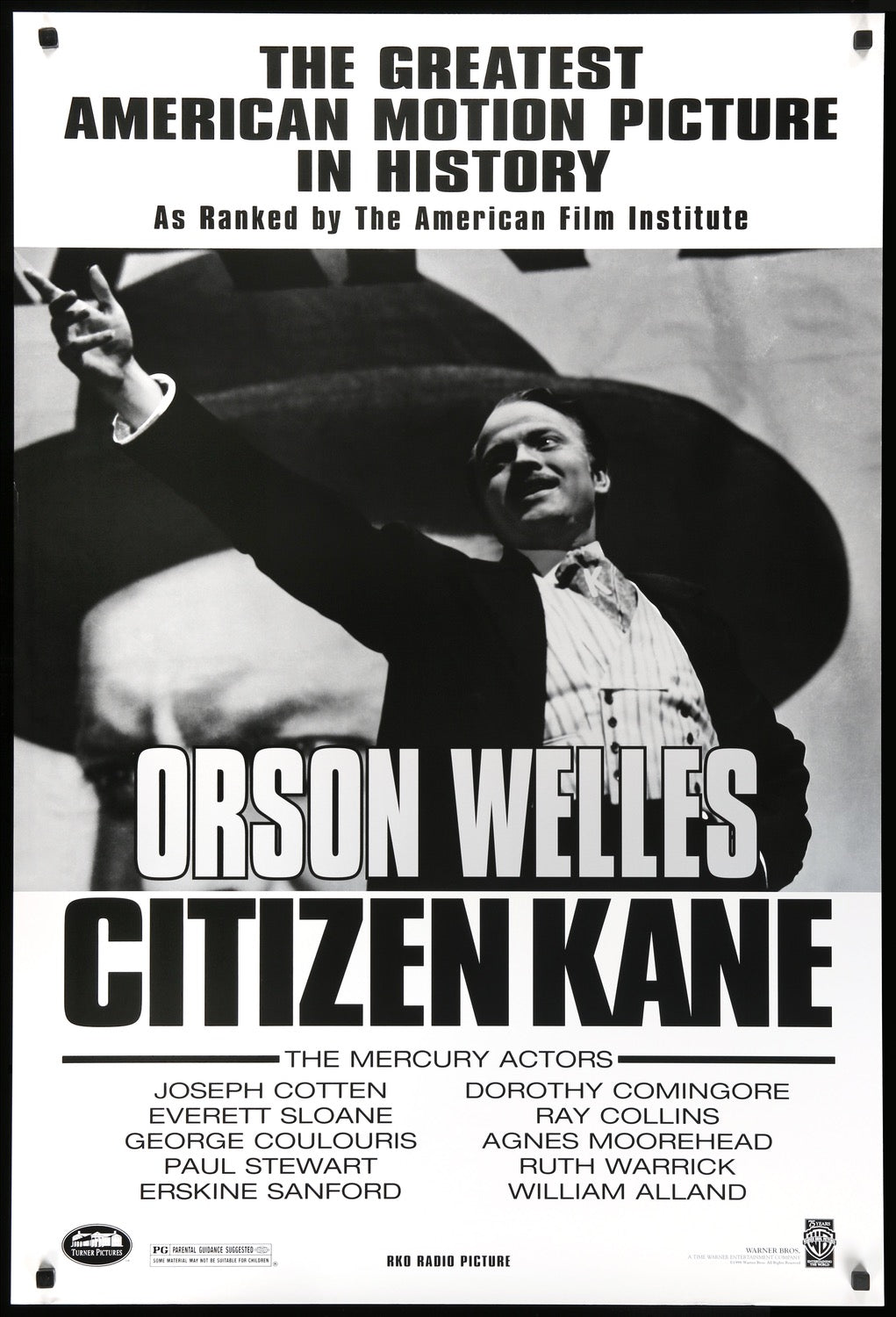 Citizen Kane (1941) Original R1998 One Sheet Movie Poster - Original ...