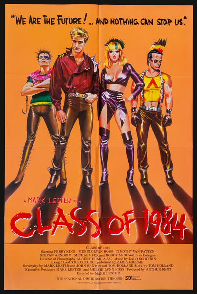 Class of 1984 (1982) Original One-Sheet Movie Poster - Original Film ...