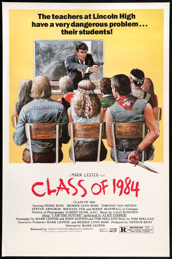 Class of 1984 (1982) Original One-Sheet Movie Poster - Original Film ...