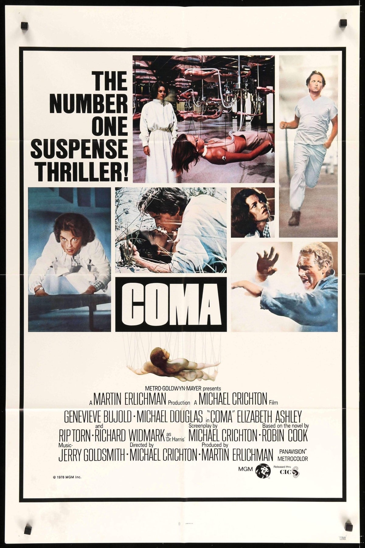 Coma (1978) Original One-Sheet Movie Poster - Original Film Art ...