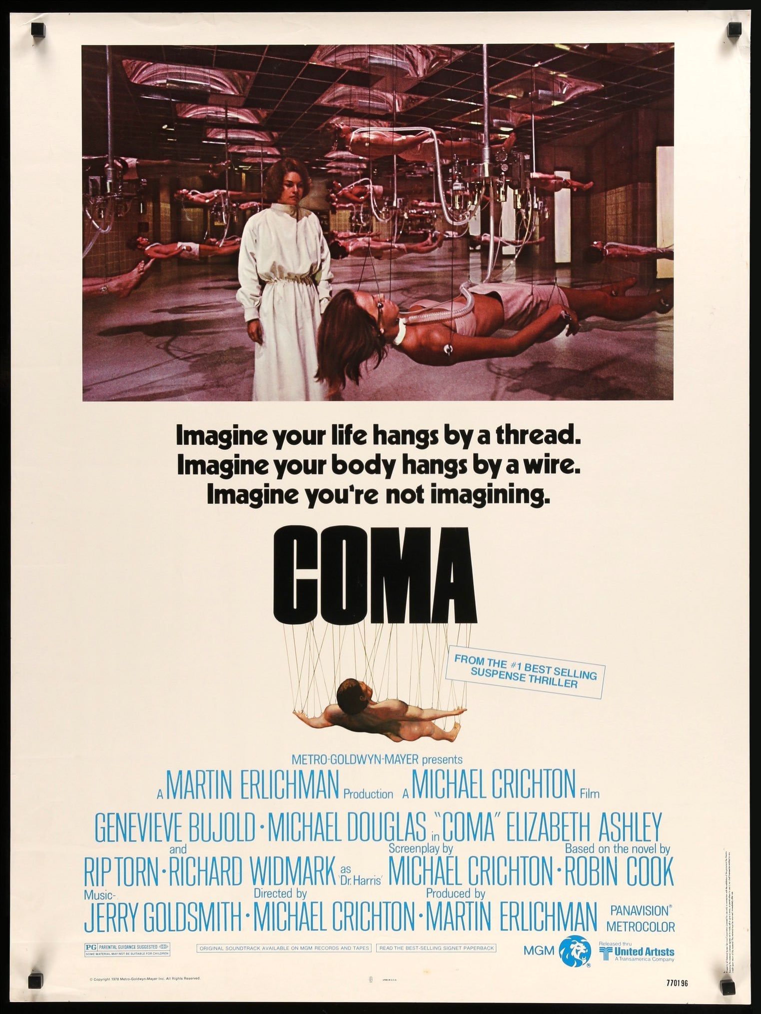 Coma (1978) Original Thirty by Forty Movie Poster - Original Film Art ...
