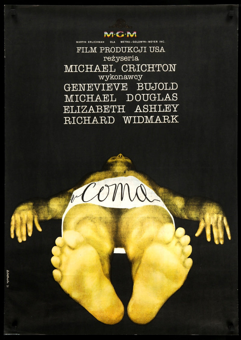 Coma (1978) Original Polish B1 Movie Poster - Original Film Art ...