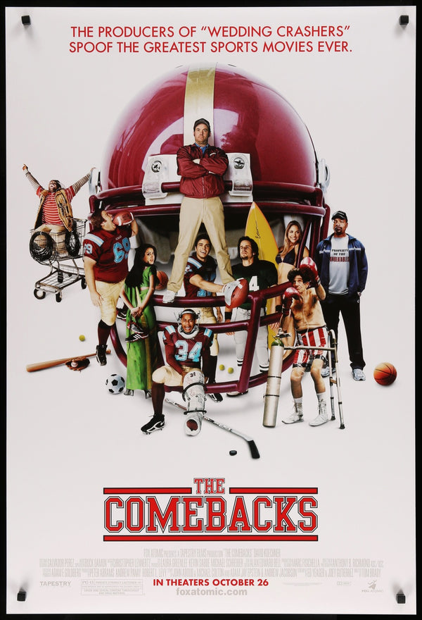 Comebacks (2007) Póster original de la película de una hoja - Original ...