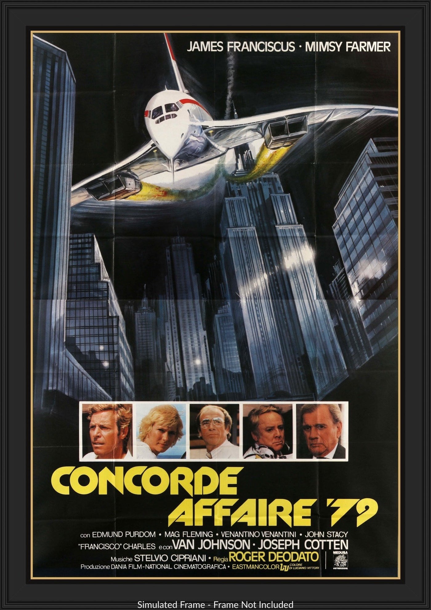 Concorde Affaire '79 (1979) Original Italian Movie Poster - Original ...