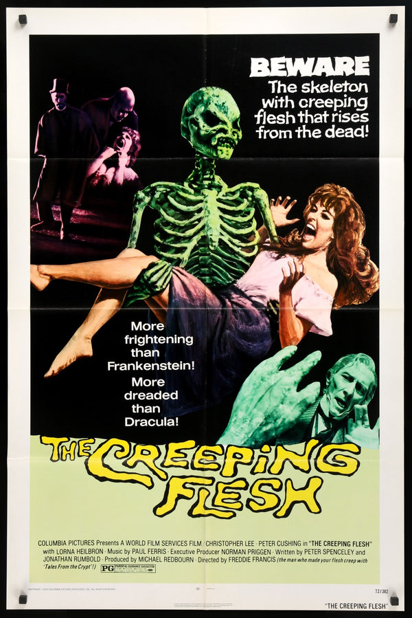 The Creeping Flesh (1972) Original One-Sheet Movie Poster - Original ...